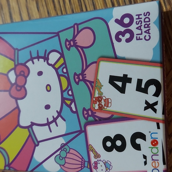 Hello Kitty | Toys | Hello Kitty Multiplication Flash Cards | Poshmark